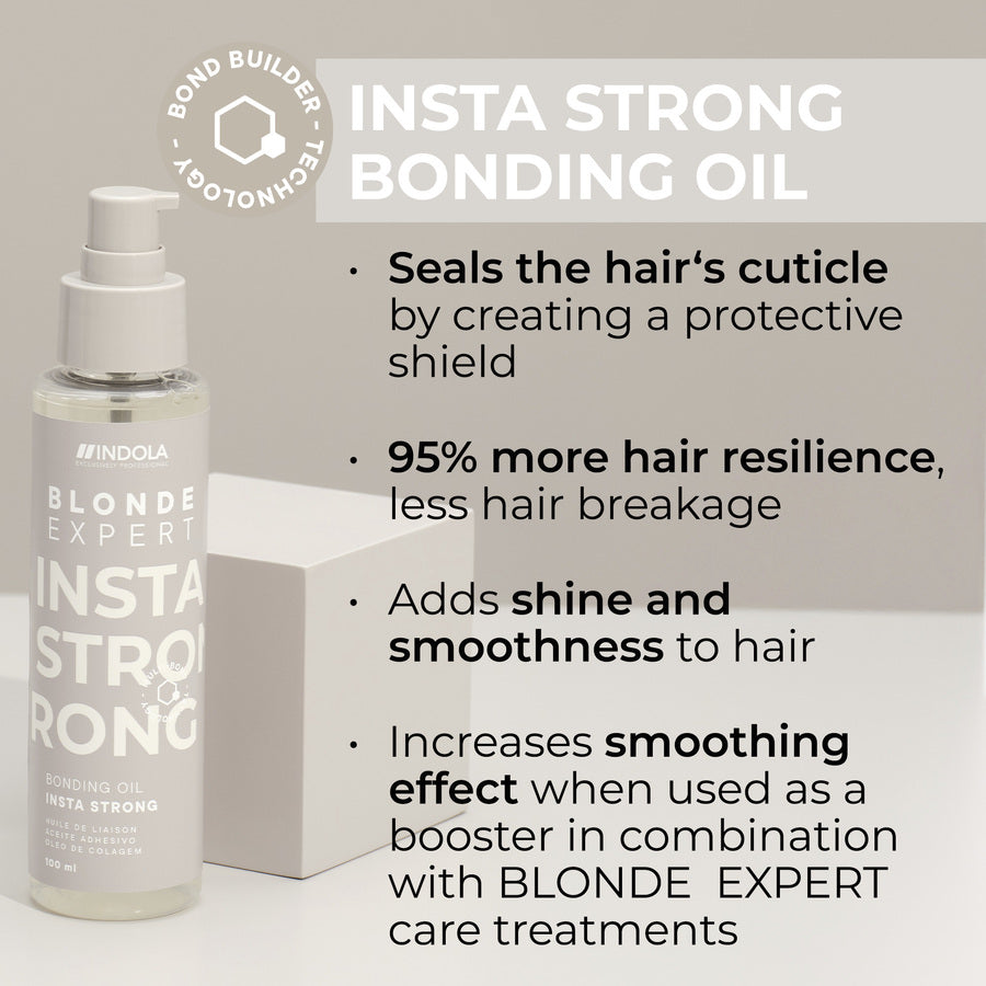 Indola - Blonde Expert - Insta Strong Bonding Oil 100ml – Hairways ...