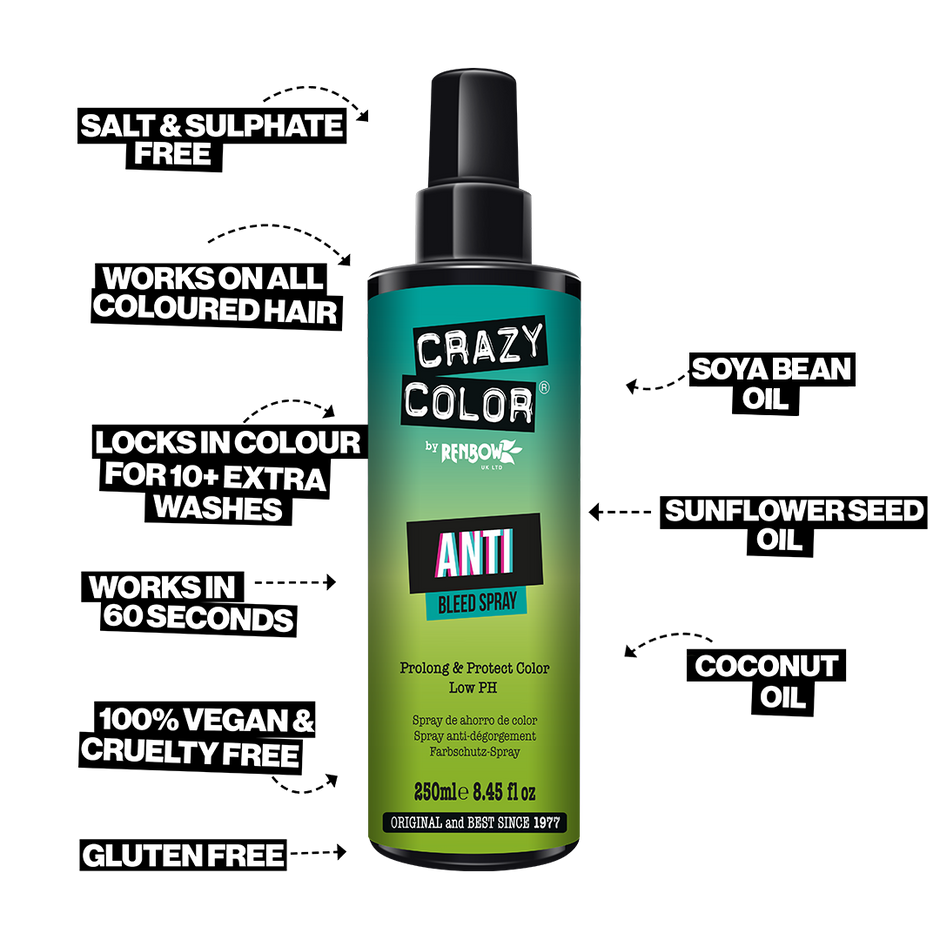 Crazy Color Pastel Spray 250ml – Hairways (Hair and Beauty) Ltd