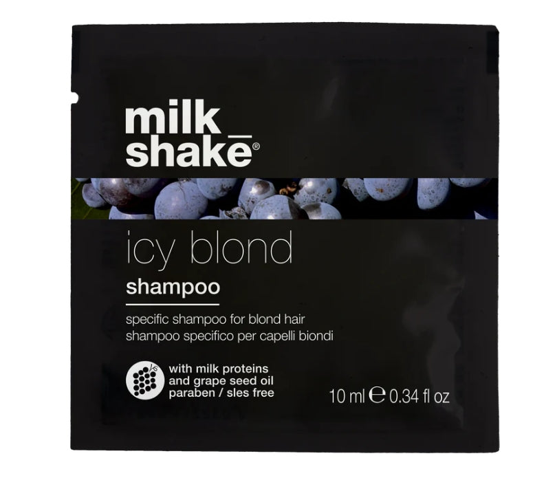 Milkshake Icy Blond Shampoo 10ml – Hairways (Hair and Beauty) Ltd