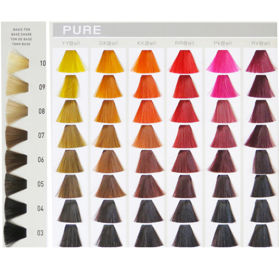 Goldwell - Elumen Shade Chart – Hairways (Hair and Beauty) Ltd